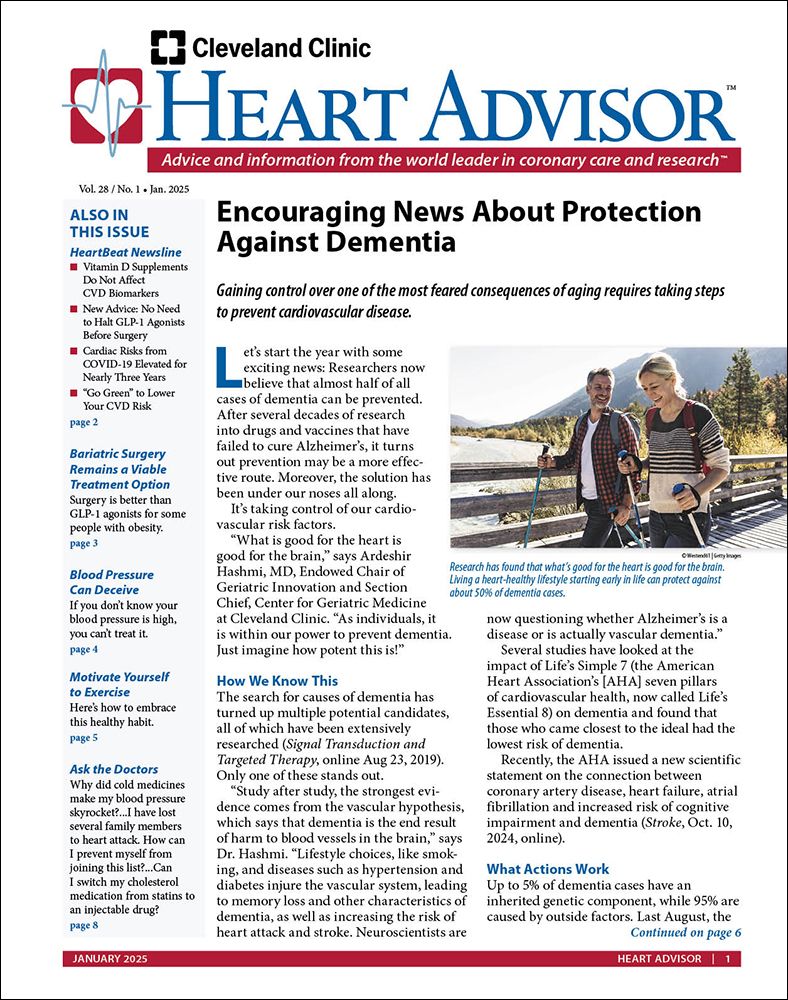 Download Full January 2025 Issue, PDF - Heart Advisor